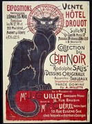 Obrazová reprodukce Chat Noir (Black Cat), Steinlen, Theophile Alexandre