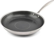 Nerezová pánev s nepřilnavým povrchem ø 29,5 cm Fusion – BonBistro