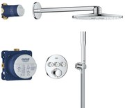 Grohe Precision SmartControl - Sprchový set s termostatem pod omítku, průměr 31 cm, 2 proudy, chrom 34874000