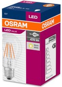Žárovka LED Filament 4W/827 E27 Value Cla Klar
