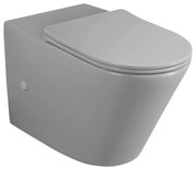 Sapho Paco - WC kombi mísa, vario odpad, Rimless, šedá PC1012GR-111