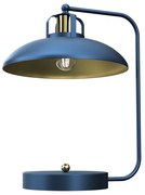 Stolní lampa FELIX 1xE27/60W/230V modrá