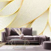 Fototapeta - Zlatá abstrakce (245x170 cm)