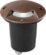 FAN I-HUMMER-R1-BRO AKCE - Pojízdné svítidlo Faro Carrabile Hummer Inox, bronzové, 1 x GU10, 10,5 x 10,5 x 14,4 cm, IP67 - FANEUROPE