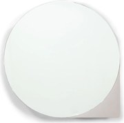 Taupe kovová závěsná/se zrcadlem koupelnová skříňka 55x55 cm Sonnet – Spinder Design