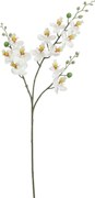 Mica Decorations Umělá květina orchidej, bílá, 75 cm