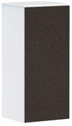 Hansgrohe Xevolos E - Boční skříňka, 41x89x36 cm, 1 dvířka, panty vpravo, matná bílá/textilní tmavá šedá 54215660
