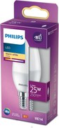 Philips Classic LED žárovka E14, 2,8 W, 250 lm, 2700 K, tvar svíčky