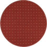 Condor Carpets, AKCE: 300x300 (průměr) kruh cm Kusový koberec Udinese terra kruh, oranžová, chodba / předsíň
