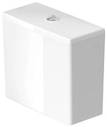 Duravit Soleil by Starck - Splachovací nádržka, přívod vlevo dole, DualFlush, WonderGliss, bílá 09451000851