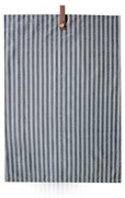 Kuchyňská utěrka Kvarnasen Grey Stripe 50x70 cm Storefactory Scandinavia