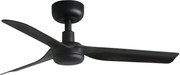 FARO 33822 MINI PUNT S stropní ventilátor, černá s DC motorem - FARO