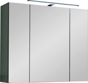 XXXLutz ZRCADLOVÁ SKŘÍŇKA, zelená, černá, 80/70/23 cm MID.YOU - Online Only koupelnové skříňky - 001279022812