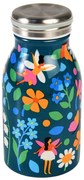 Modrá nerezová dětská lahev 250 ml Fairies in the Garden – Rex London