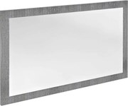 Sapho Nirox - Zrcadlo v rámu 100x60 cm, dub stříbrný NX106-1111