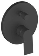 Ravak Plan - Baterie pod omítku, pro 2 spotřebiče, matná černá X070619
