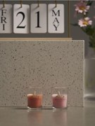 Sinsay - Vonné svíčky Spring Garden 2 pack - pastelová růžová