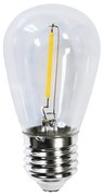 Dekorační LED žárovka E27 teplá 2700k 0,5w 40 lm