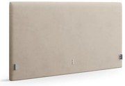Světle hnědé čalouněné čelo postele 150,5x100 cm Remo – Micadoni