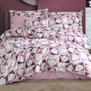 Darymex Bavlněné povlečení 200x220 Club pink geometric Cottonlove Exclusive 5
