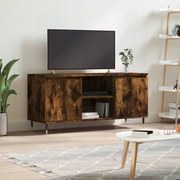 Tv Skříňka 104 X 35 X 50 Cm Kompozitní Dřevo Kouřový dub