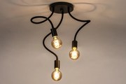 Stropní svítidlo do kuchyně Flexi Bulb 3 Black