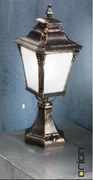 OR AL 11-1139/1 Venkovní sloupkové svítidlo 1x60W E27, patina, IP44, výška 57cm - ORION