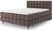 Eltap Čalouněná postel Sabeno s úložným prostorem Materiál a barva potahu: Tonall 22 - hnědá, Rozměr: 140x200