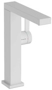 Hansgrohe Tecturis E - Umyvadlová baterie s výpustí Push-Open, CoolStart, EcoSmart, matná bílá 73060700