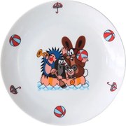 Talíř dětský hluboký, Thun, Krteček a kamarádi, 20 cm