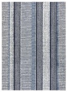 koberec COLOR 47276/396 SISAL Pásy bílý velikost 140x200 cm | krásné koberce cz