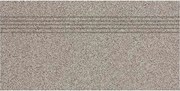 RAKO Taurus Granit - Schodovka 29,8x59,8 cm, hnědošedá TCPSE068