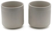 Šedé porcelánové šálky v sadě 2 ks 300 ml Skagen – Bredemeijer