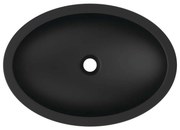 Ideal Standard Strada - Umyvadlo na desku, 60x42 cm, bez přepadu, černá K0784V3