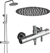 Gamma Roy, sprchová souprava s termostatickou baterií, chromová, GMA-BRYPZNT-CH