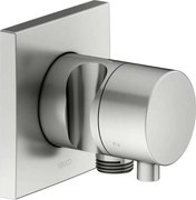 Keuco IXMO Comfort - Přepínací ventil pod omítku, pro 3 spotřebiče, s připojením a držákem sprchy, nerez 59548061202