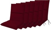Doppler CITY 4413 - set 6 ks polstrů na křeslo s nízkým opěradlem