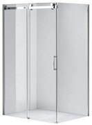 BPS-koupelny Obdélníkový sprchový kout HYD-OK203C 120x80 chrom/transparent - bez vaničky