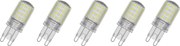 Osram Speciální LED žárovka »Base CL non-dim G9«, 5 kusů (Pin40, 2700 K, transparentní)
