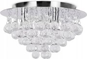 Toolight - Křišťálová stropní lampa Glamour 3xE14 392179, OSW-04005