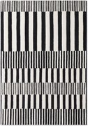 Černobílý ručně tkaný vlněný koberec 160x230 cm Stryve Pulse – Elle Decoration