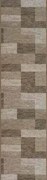 Associated Weavers, Protiskluzový běhoun na míru Icona 39, šíře 120 cm, hnědá, chodba / předsíň