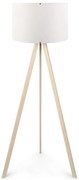 Asir Stojací lampa AYD 1xE27/60W/230V bílá/béžová 780SGN2424