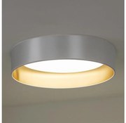 Duolla - LED Stropní svítidlo ROLLER LED/24W/230V pr. 45 cm stříbrná/zlatá