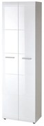 Bílá šatní skříň 59x197 cm Adana – Germania