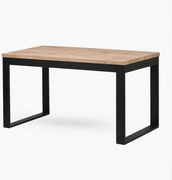 Stima Stůl COOL lamino/kov 120x80 cm dub sonoma