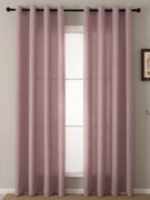 MK Lůžkoviny Závěsy Zara starorůžová – 140 × 280 cm (2 ks)