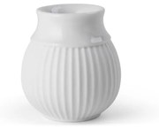 Svícen Curve Candle holder White 7 cm Lyngby Porcelaen