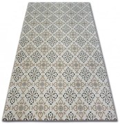 Koberec ARGENT - W4949 květiny krémový