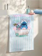 Sinsay - Bavlněný ručník Lilo & Stitch - modrá